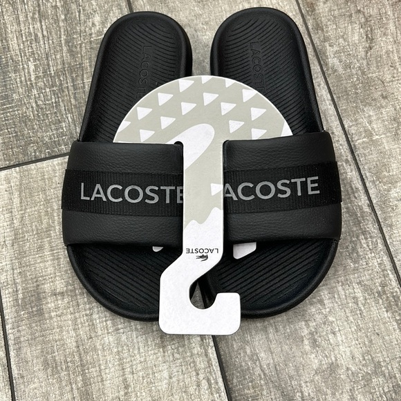 Lacoste | Shoes | Last One Lacoste Mens Slipper Sandal New Never Worn ...